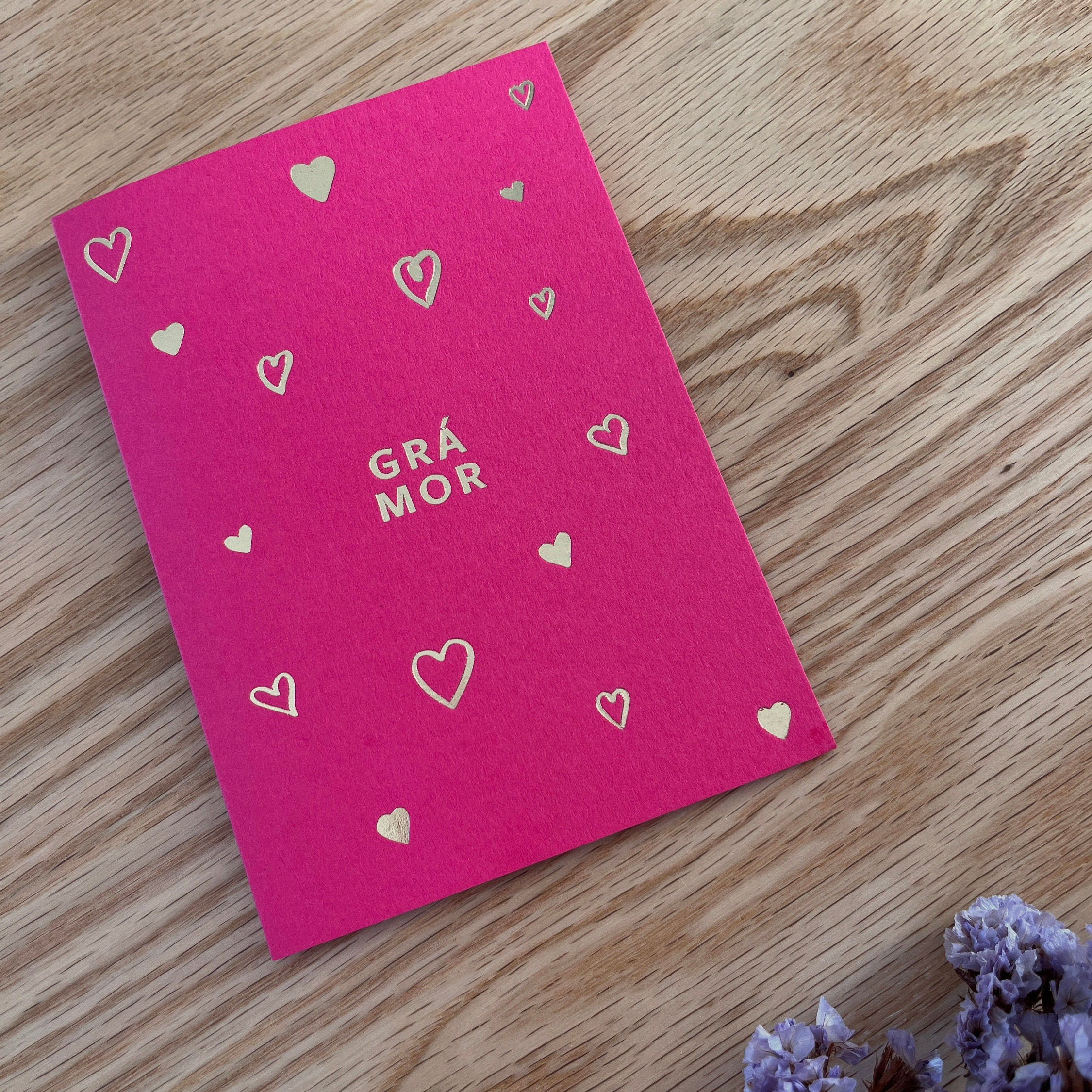 Grá Mor - Irish Gaeilge Valentines Card - Etsy