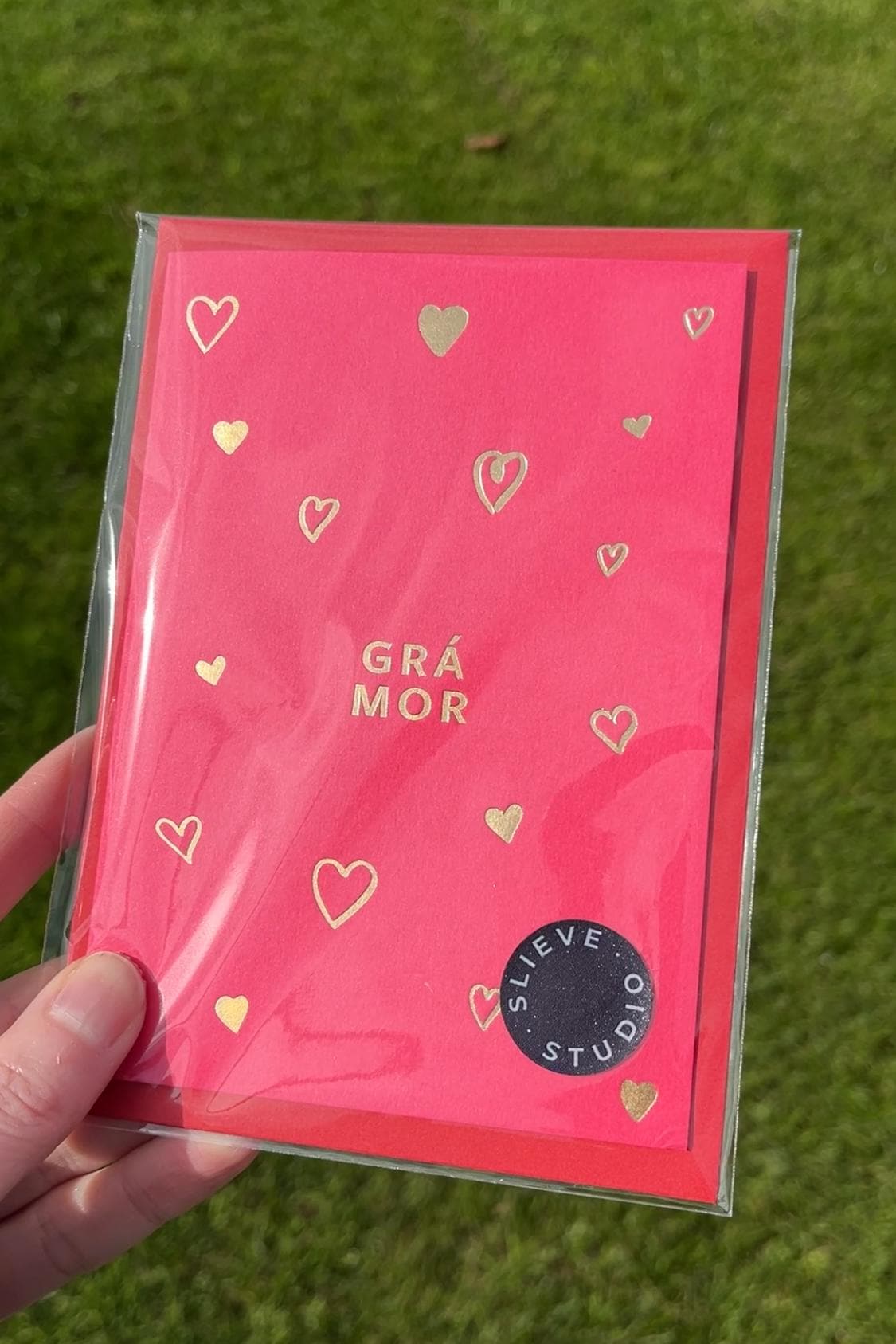 Grá Mor - Irish Gaeilge Valentines Card - Etsy