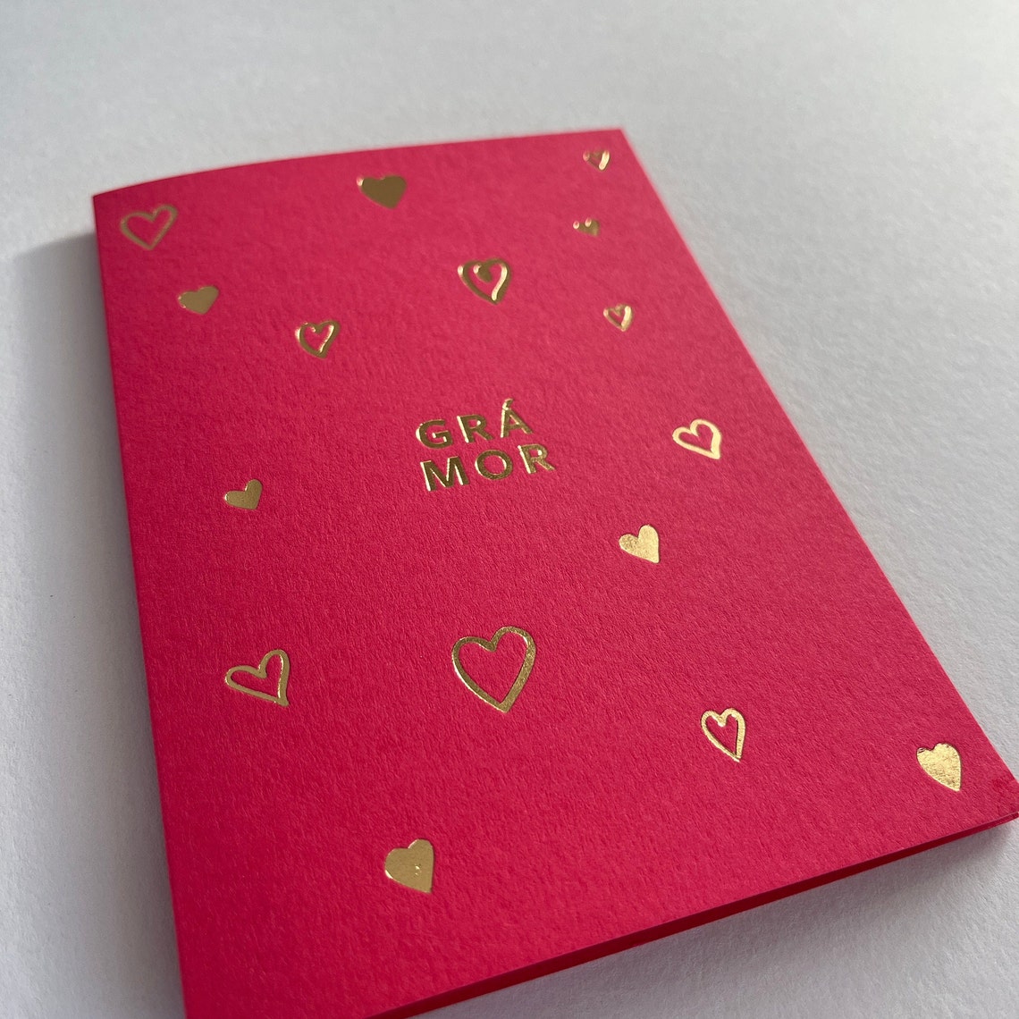 Grá Mor - Irish Gaeilge Valentines Card - Etsy