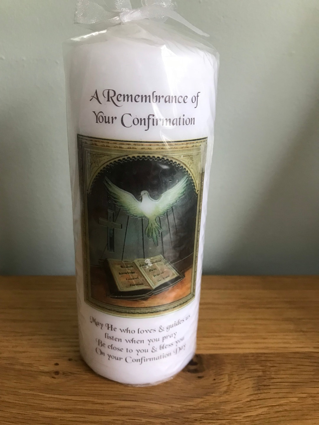 Remembrance of Confirmation Day Candle Gift - Etsy