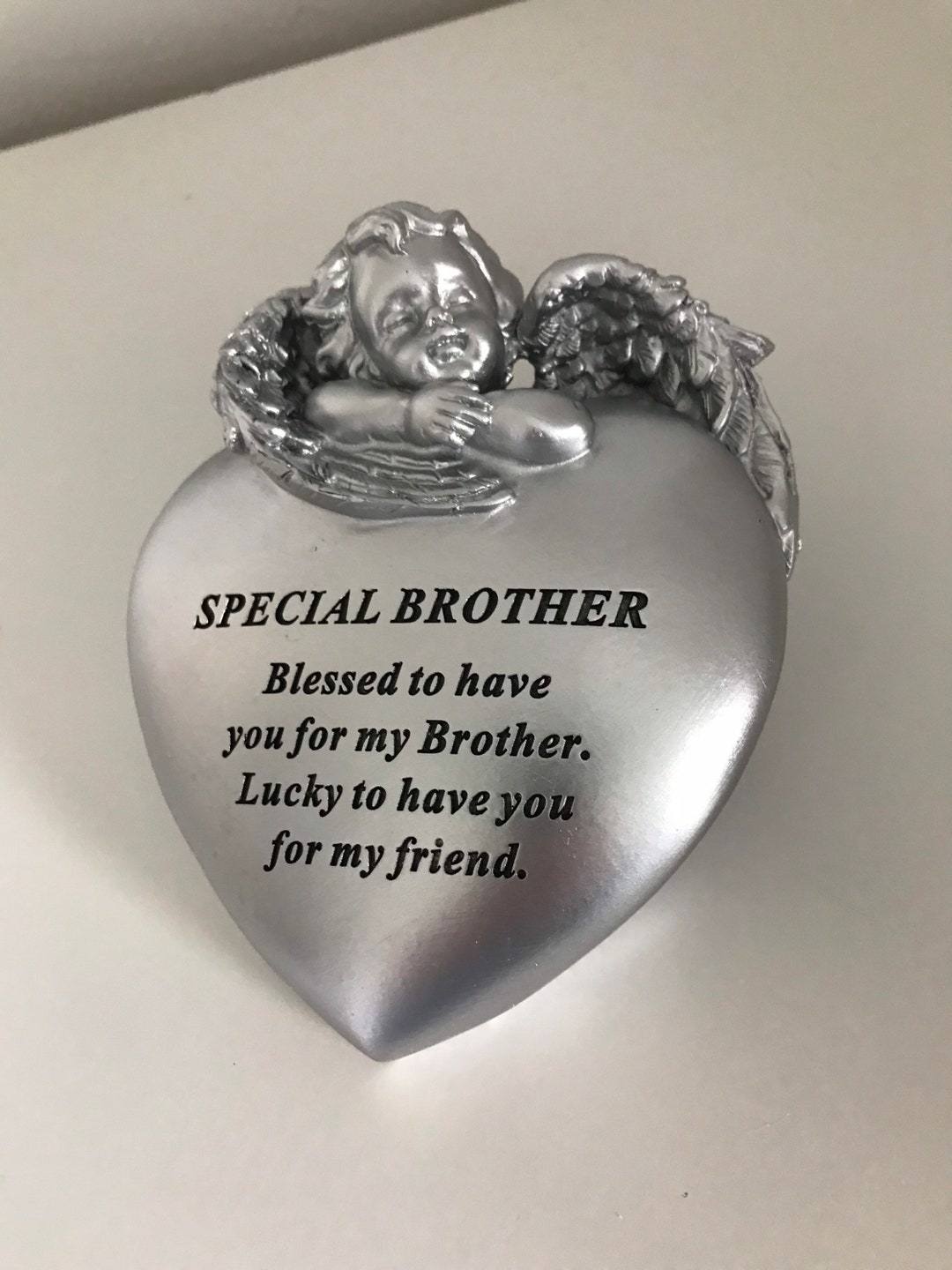 Memorial Stone for Brother Grave - Special Brother Angel Cherub ...