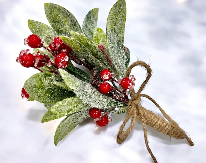 Mistletoe Christmas Tiered Tray Decor Christmas Greenery for Table ...