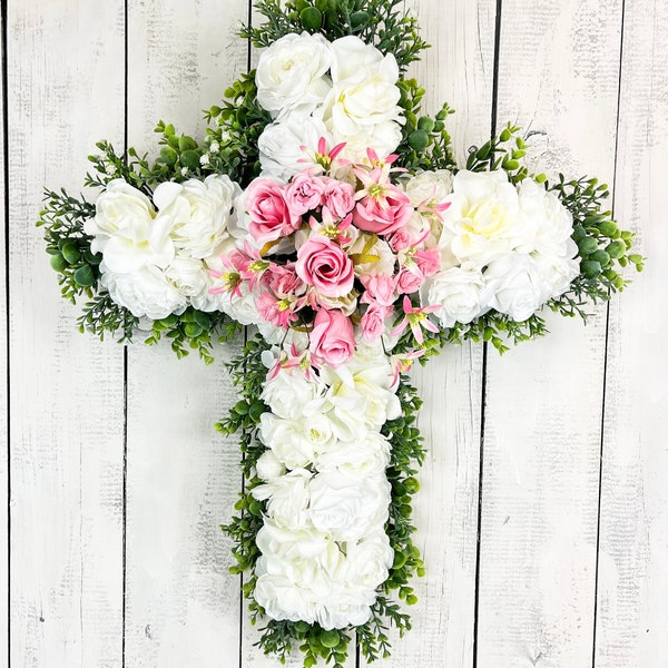 Cross Wreath - Etsy