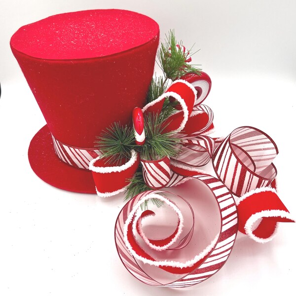 Top Hat Tree Topper - Etsy