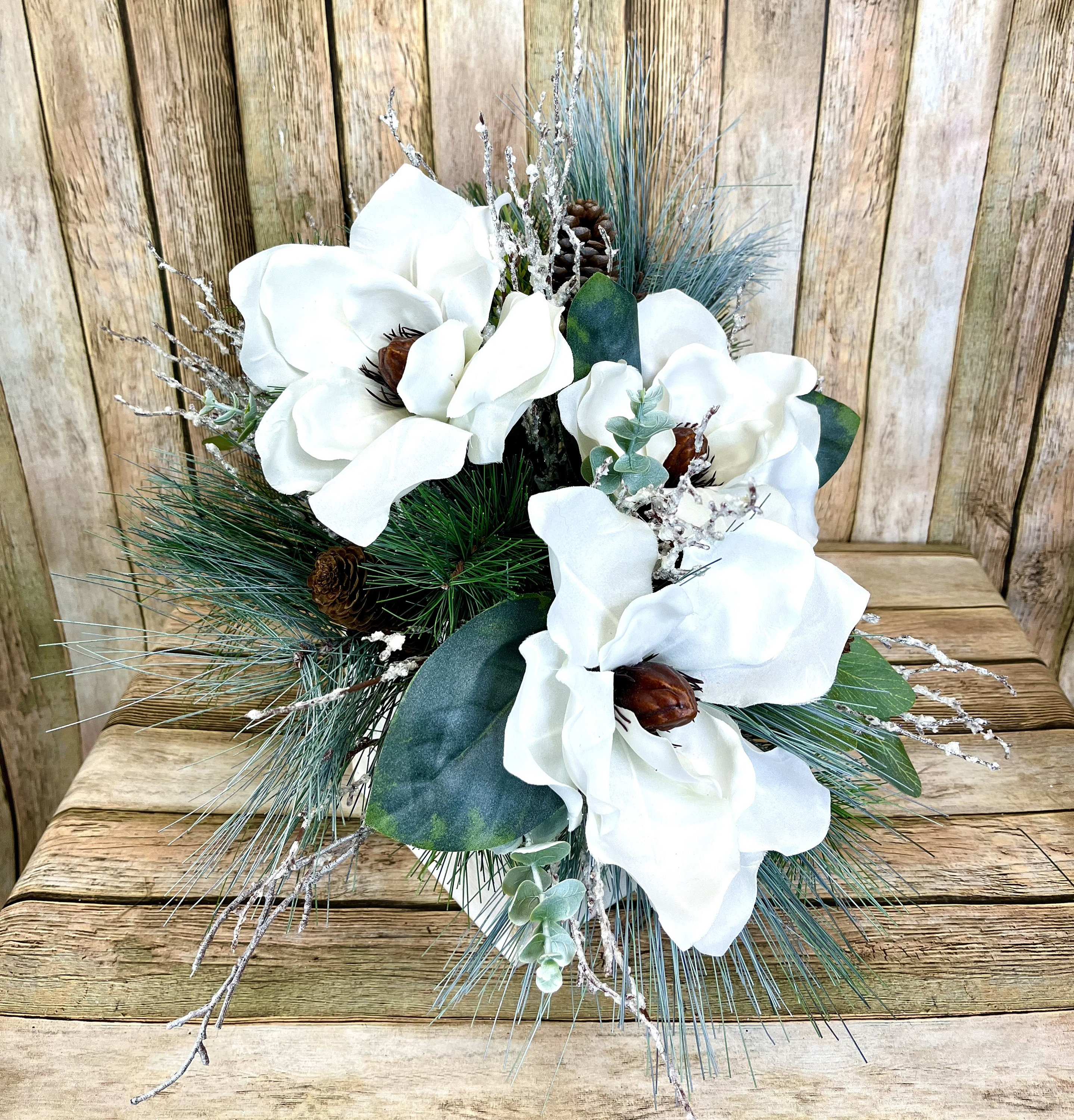 Winter Flower Arrangements With Branches