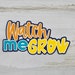 Watch Me Grow Paper Pieced Die Cut Title for Scrapbooking, Card Making ...