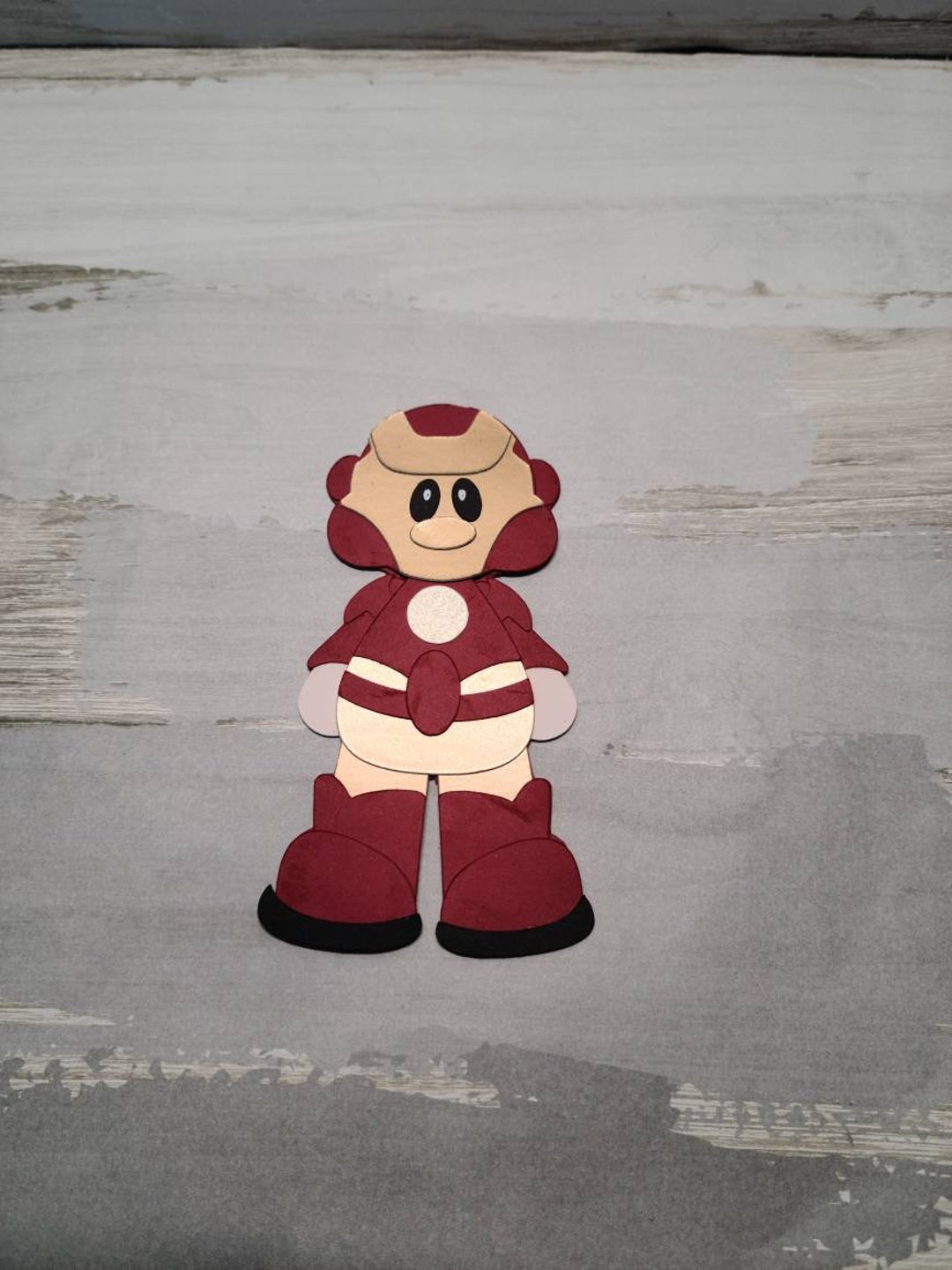 Dress up Superhero Paper Boy Paper Pieced Die Cut Title for ...