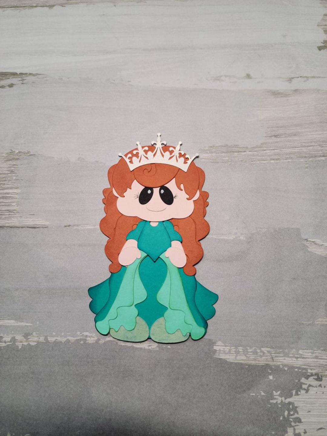 Dress up Princess Die Cut for Scrapbooking, Card Making, and Keepsake ...