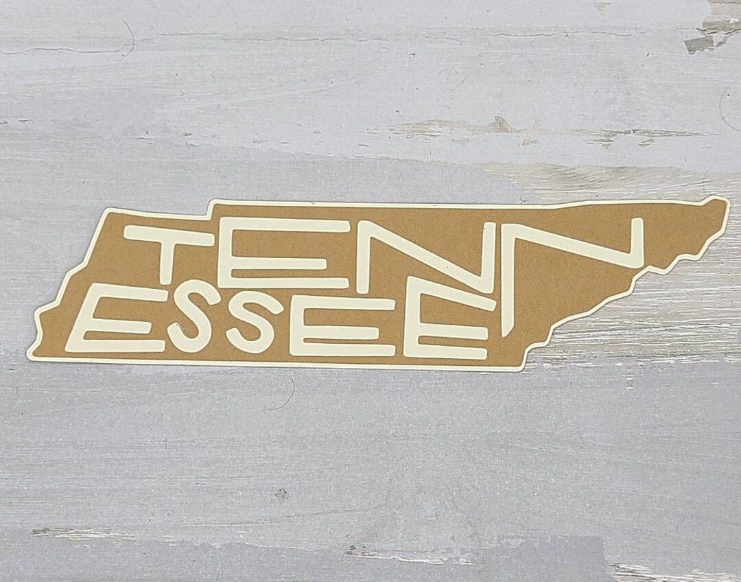 Tennessee State Paper Pieced Die Cut Title for Scrapbooking, Card ...
