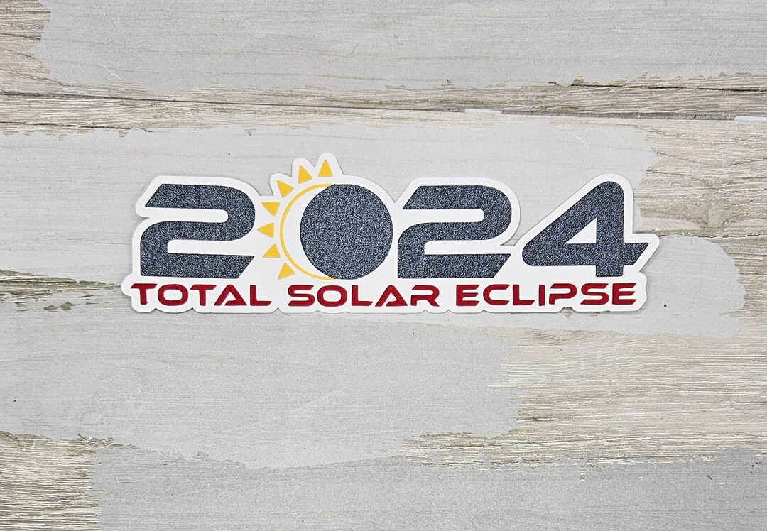 2024 Total Solar Eclipse Paper Pieced Die Cut Title for Scrapbooking ...