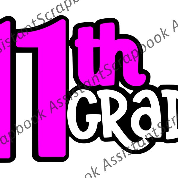 11th Grade - Etsy