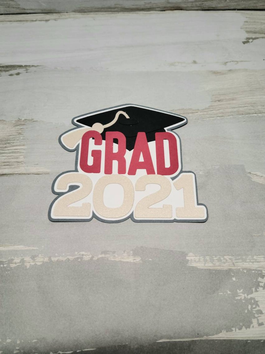 Papier de graduation Grad 2021 découpé à l'emporte-pièce pour le ...