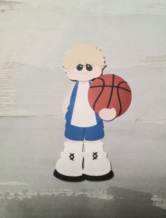 Little Boy Basketball Player Paper Pieced Die Cut for - Etsy