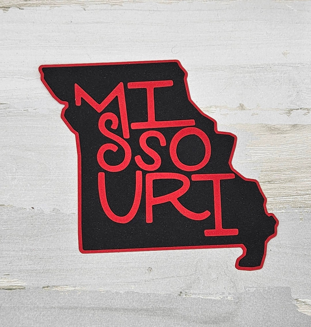 Missouri State Paper Pieced Die Cut Title for Scrapbooking, Card Making ...