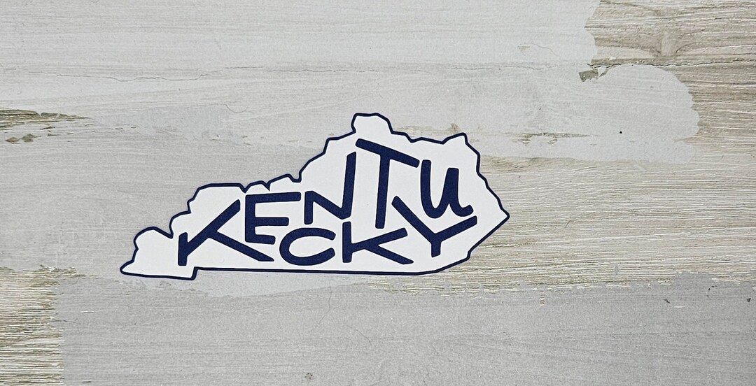 Kentucky State Paper Pieced Die Cut Title for Scrapbooking, Card Making ...