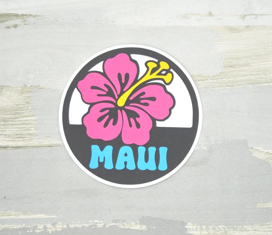 Maui Hawaii State Paper Pieced Die Cut Title for Scrapbooking and ...
