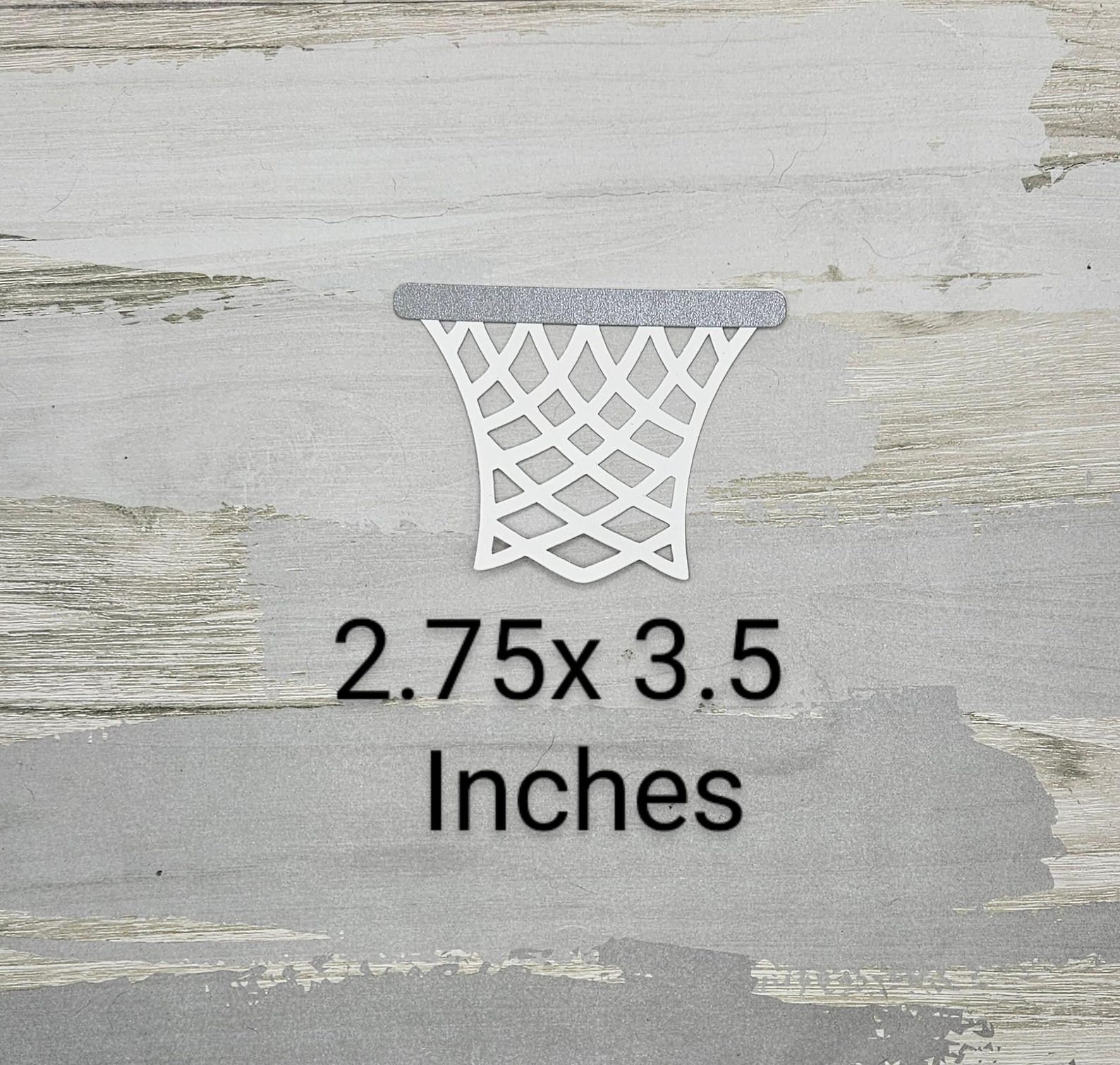 Hoops Basketball Paper Pieced Die Cut Title Set for Scrapbooking and ...