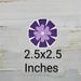 Set of 5 Flowers Paper Pieced Die Cut Title for Scrapbooking, Card ...