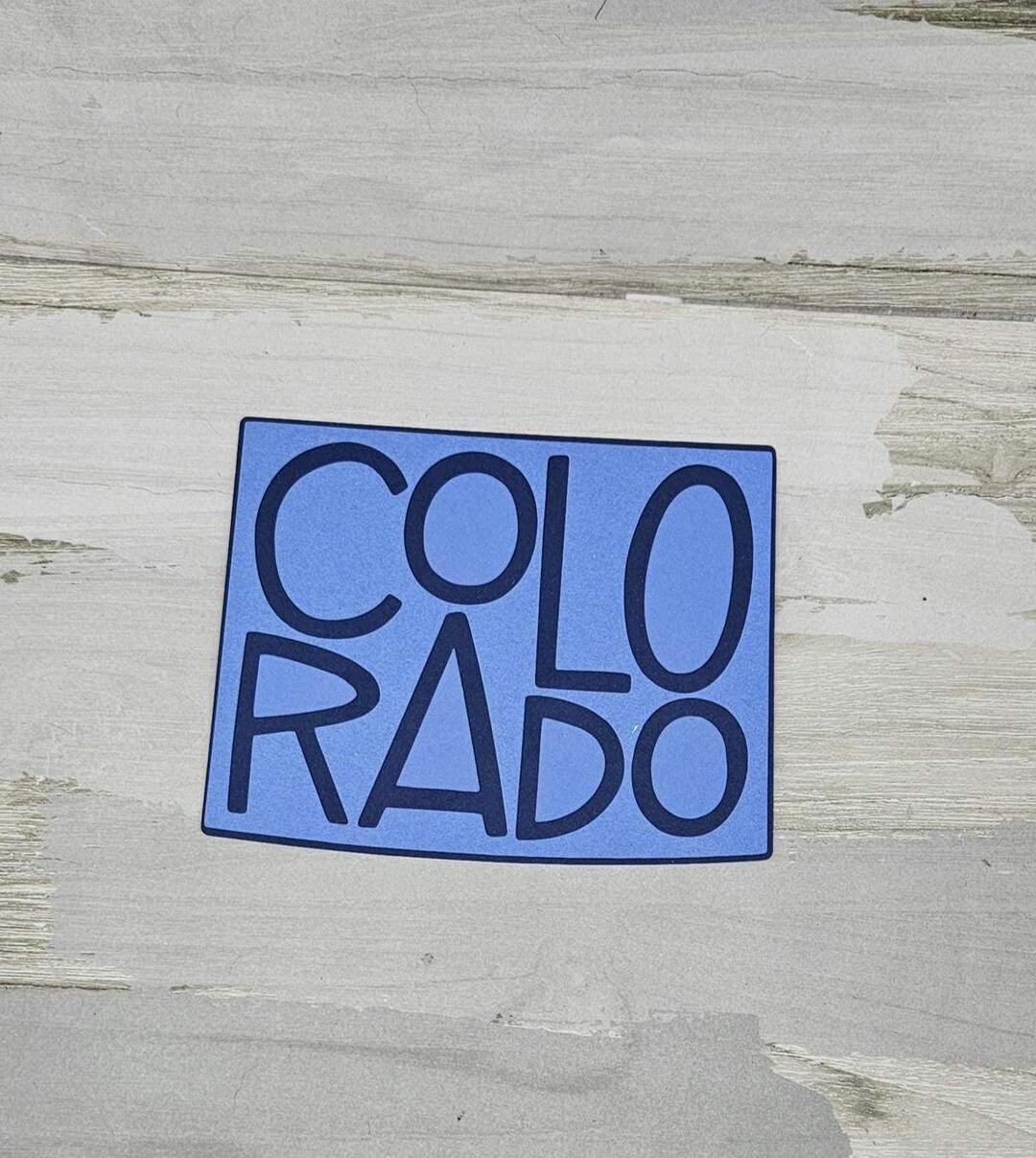 Colorado State Travel Paper Pieced Die Cut Title for Scrapbooking, Card ...