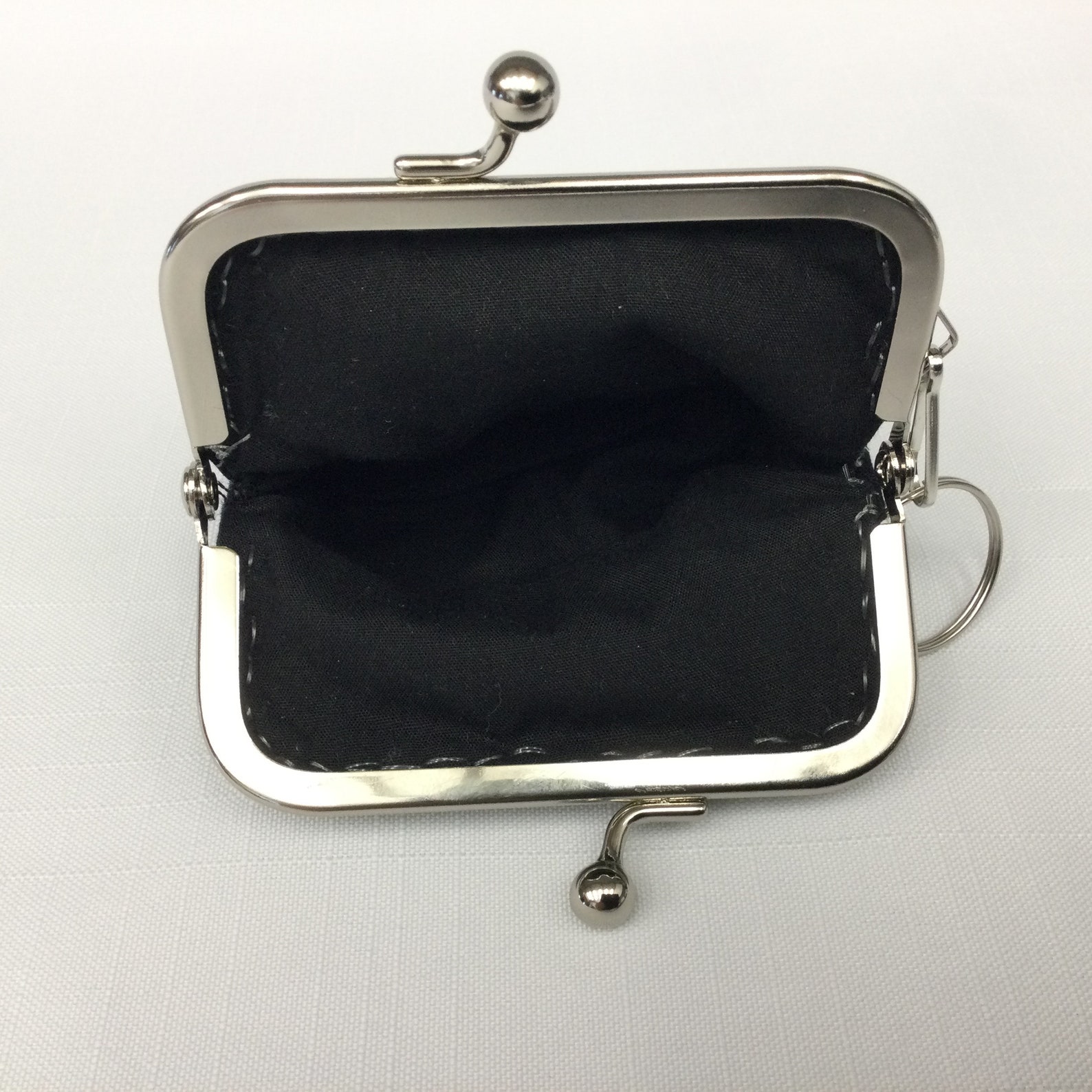 Tiny Spider Web Change Purse & Key Ring Combo/mini Spider Design Purse ...