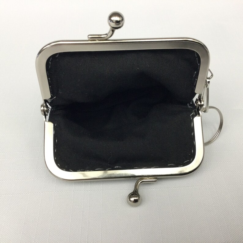 Tiny Spider Web Change Purse & Key Ring Combo/mini Spider Design Purse ...