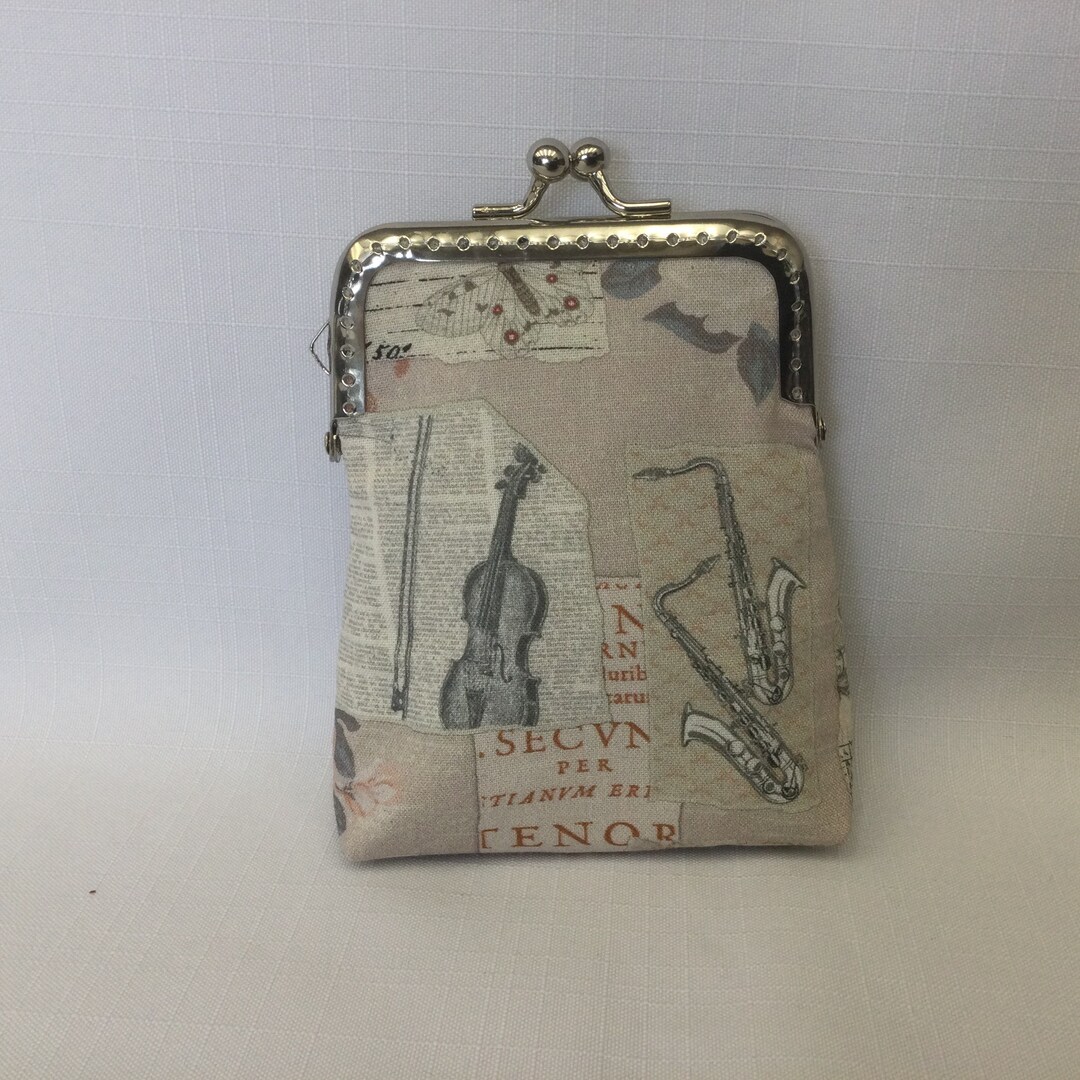Muted Musical Change Purse/coin Pouch/purse Organizer/key - Etsy Canada