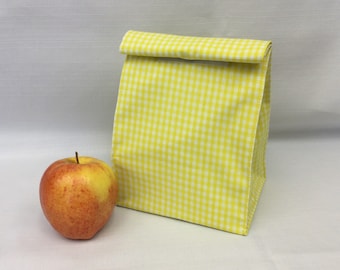 Yellow Lunch Bag | Etsy