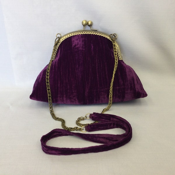 Velvet Purse - Etsy