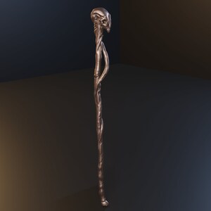 Alastor Mad-eye Moody Walking Stick - 3D Model - Etsy
