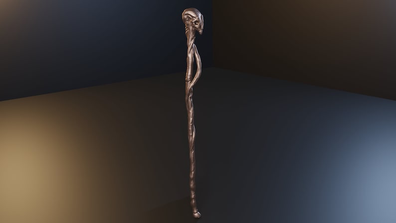 Alastor Mad-eye Moody Walking Stick - 3D Model - Etsy