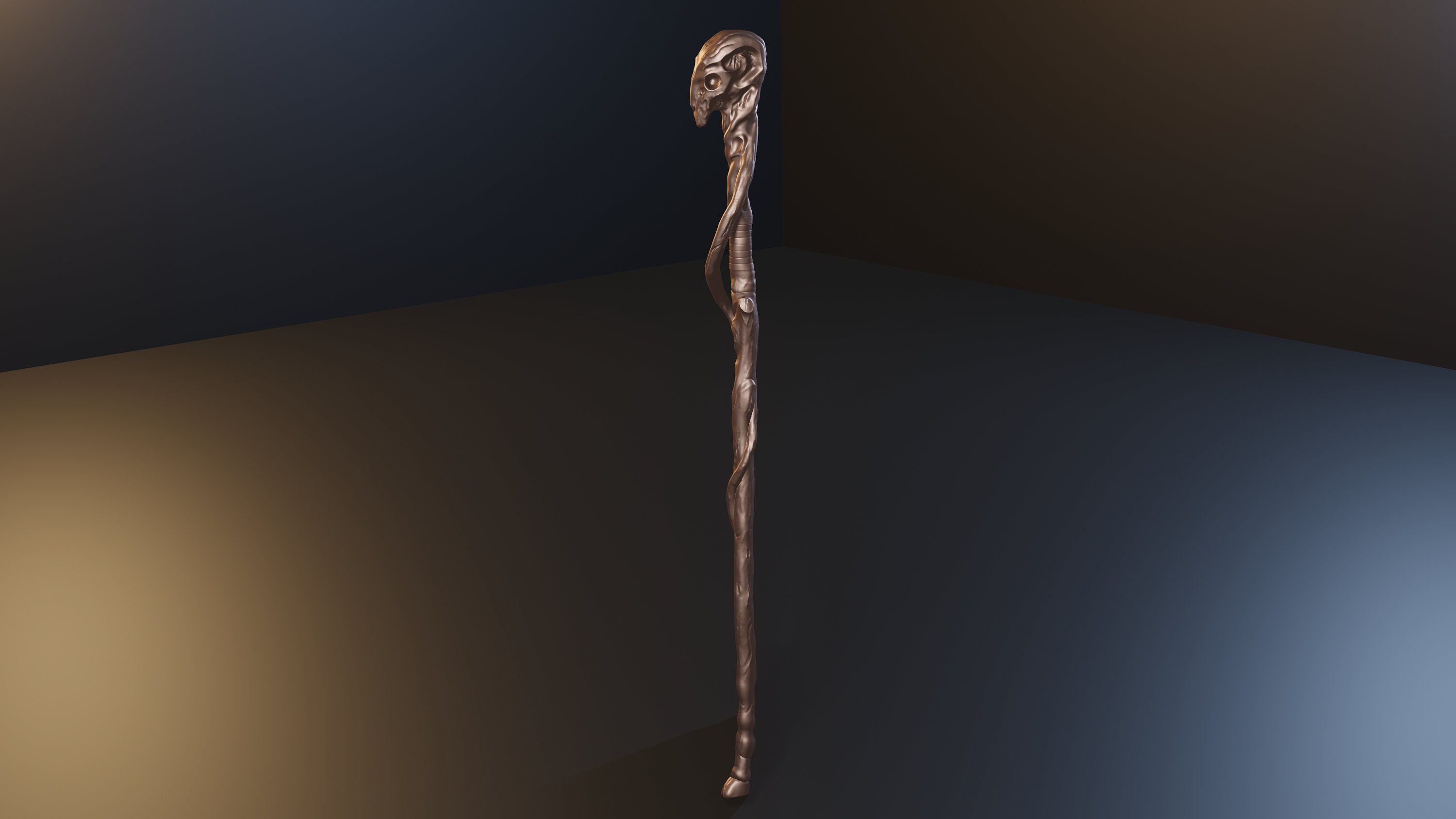 Alastor Mad-eye Moody Walking Stick STL Files for 3D | Etsy