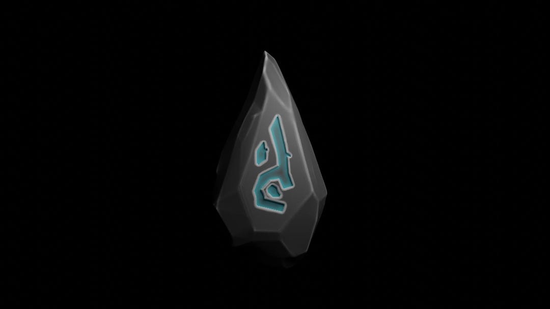Rune Gem Stone - STL Digital File - Arcane Inspired - Etsy