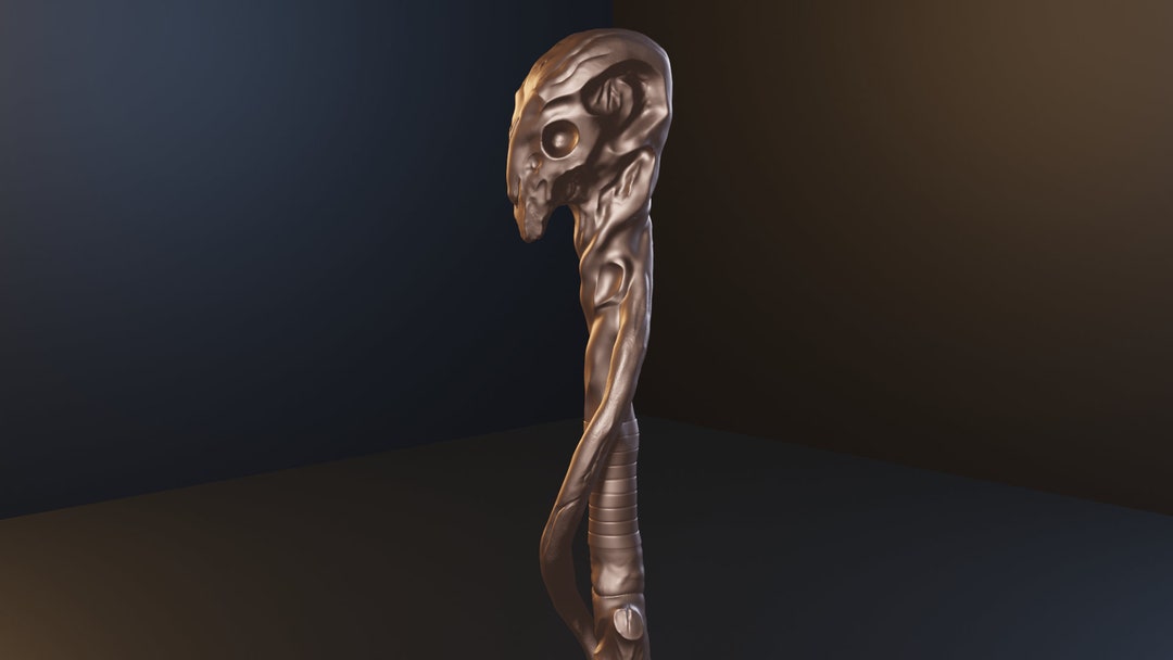 Alastor Mad-eye Moody Walking Stick - 3D Model - Etsy