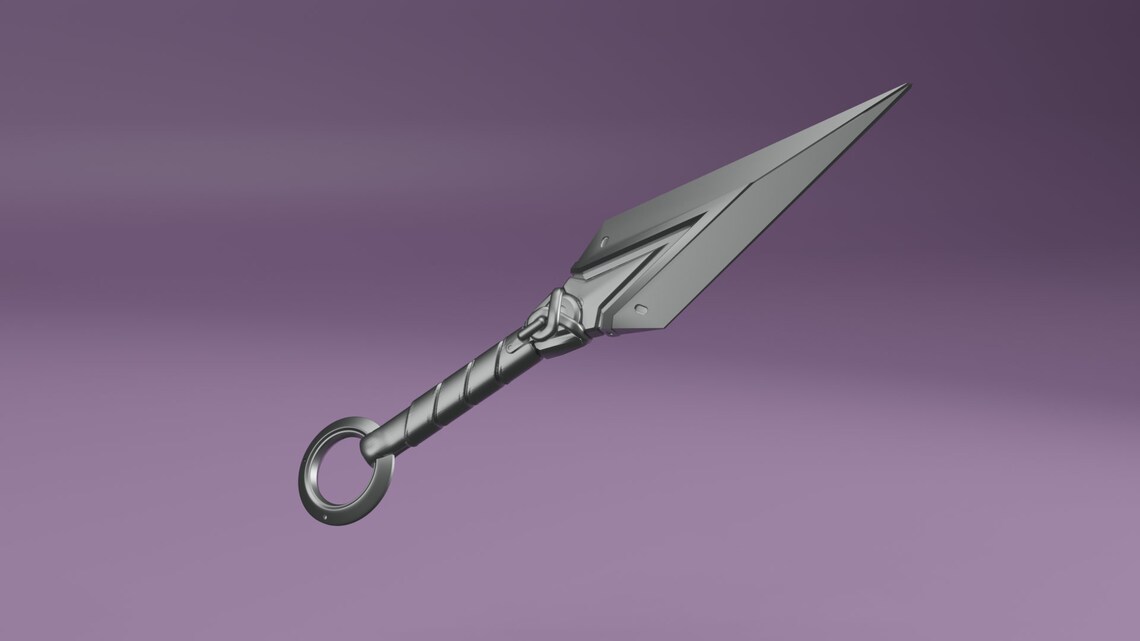 Kiriko Kunai display Prop 3D Model Custom Replica - Etsy UK