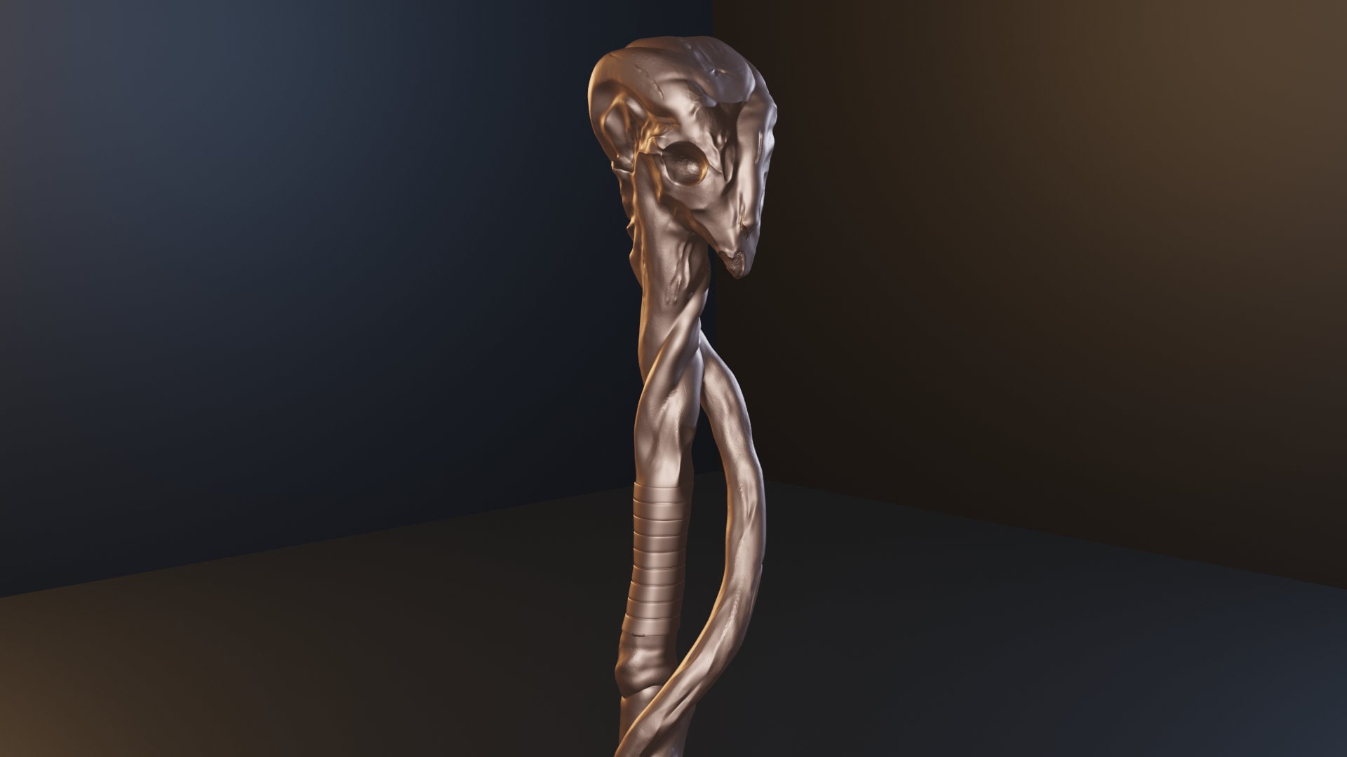Alastor Mad-eye Moody Walking Stick 3D Model - Etsy Australia