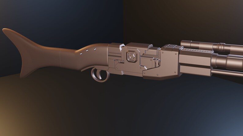 The Mandalorian Amban Sniper Rifle 3D Model - Etsy