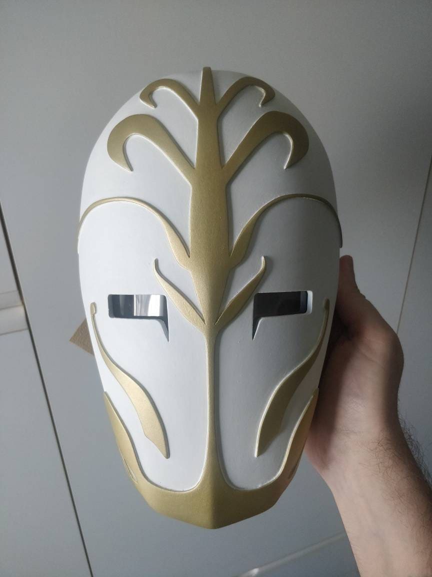 Jedi Temple Guard Mask 3D Printed Custom Replica - Etsy Australia