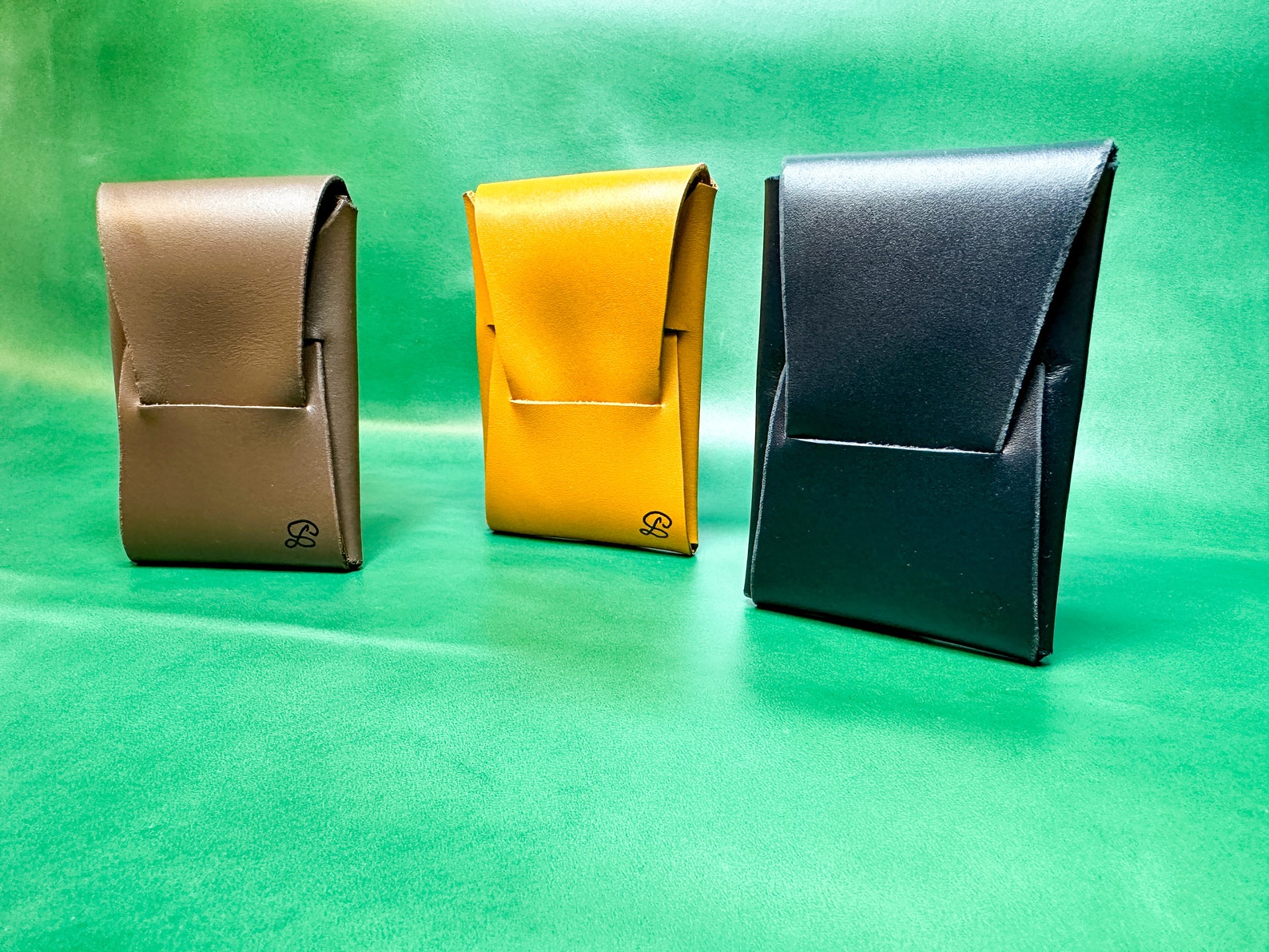 Stitchless Wallet / Unique Design / Ultra Slim / Genuinley Handmade by ...