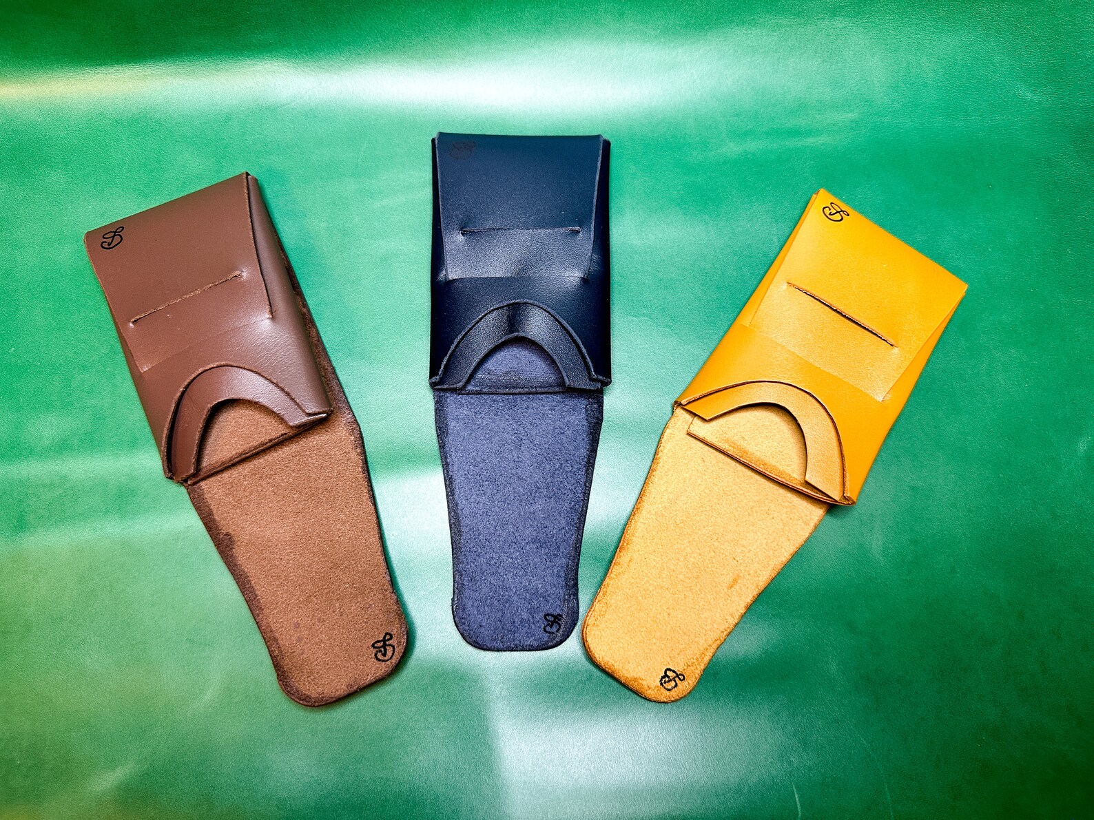 Stitchless Wallet / Unique Design / Ultra Slim / Genuinley Handmade by ...