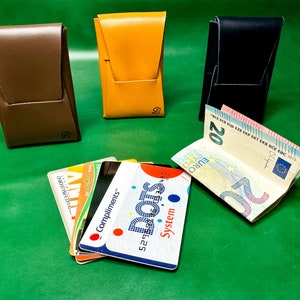 Stitchless Wallet / Unique Design / Ultra Slim / Genuinley Handmade by ...