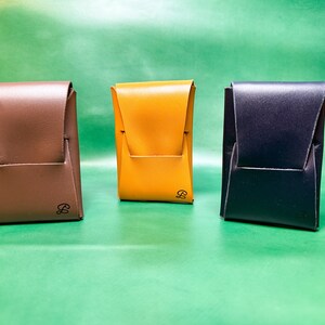 Stitchless Wallet / Unique Design / Ultra Slim / Genuinley Handmade by ...