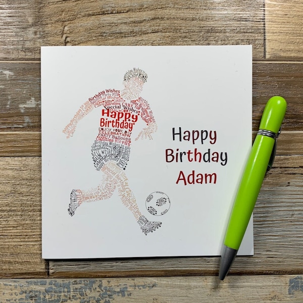 Football Wordle - Etsy