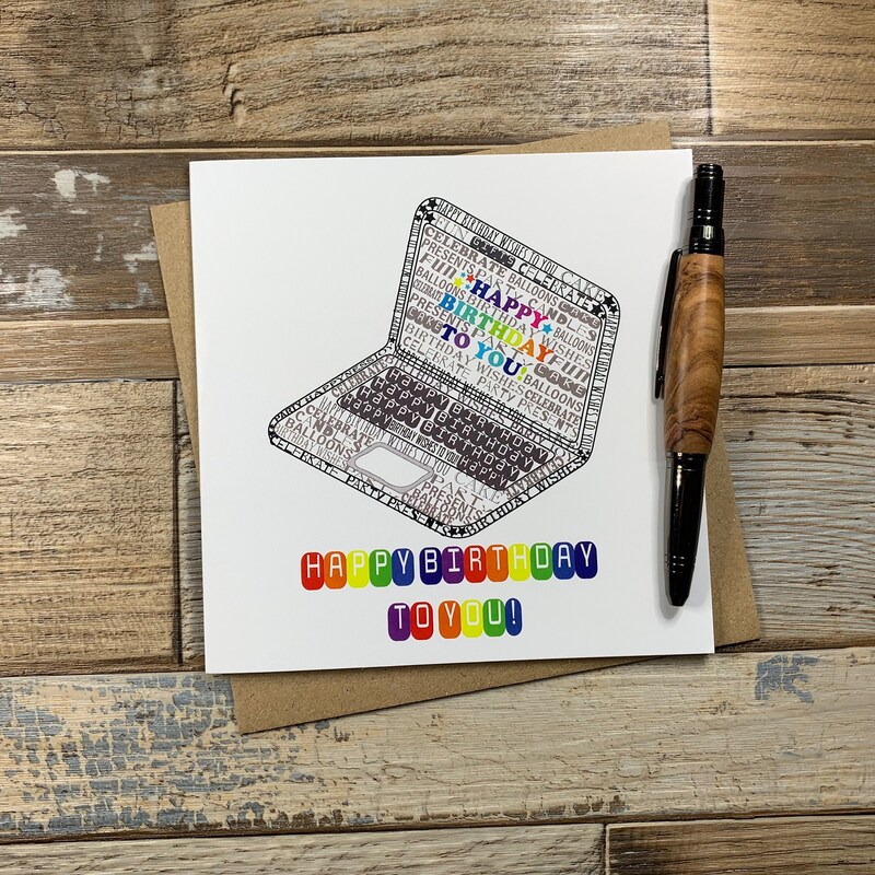 Geek Birthday Card - Etsy