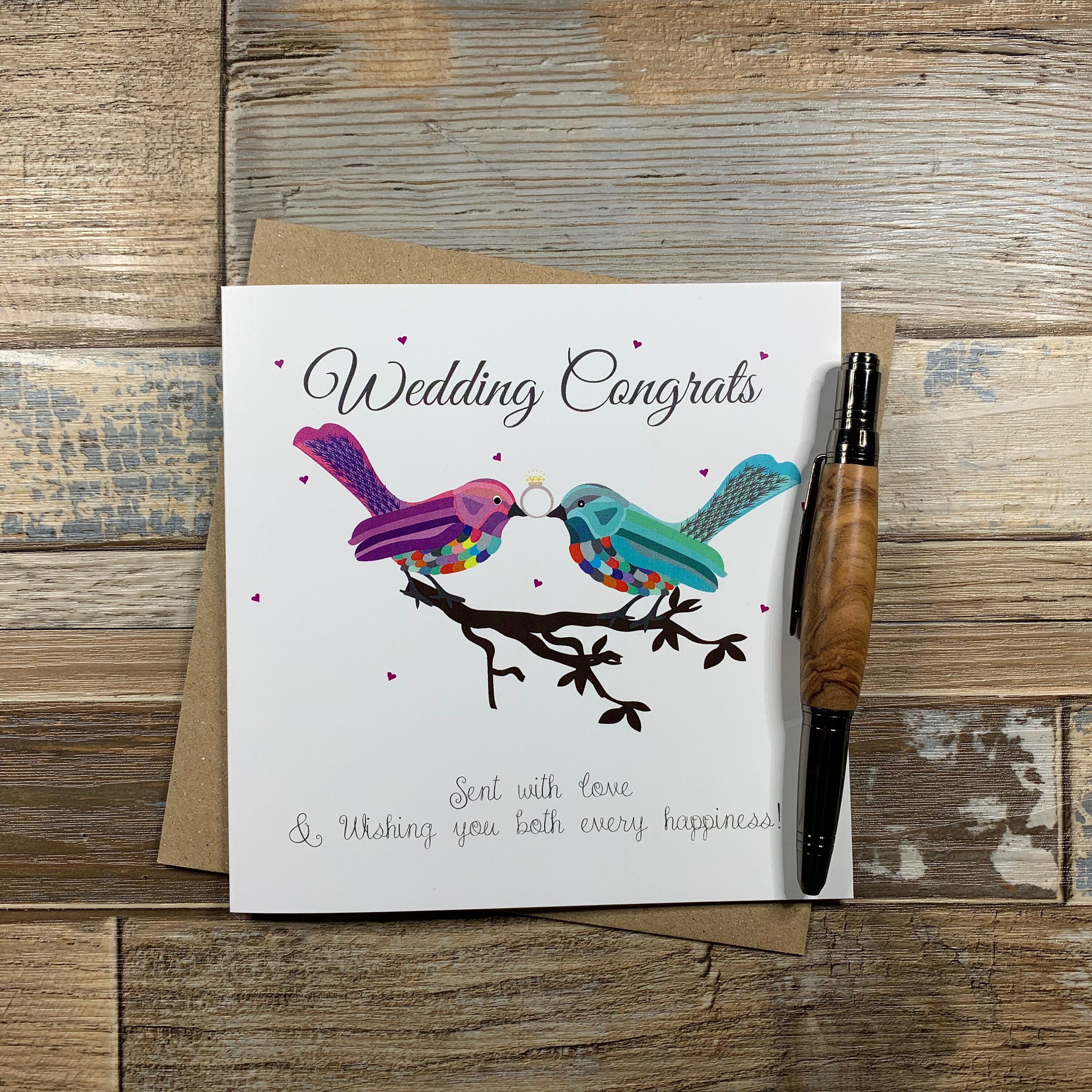Congratulations what to write in a wedding card 60 photos ...