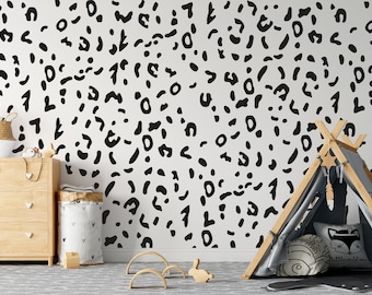 Leopard Decal Wall - Etsy