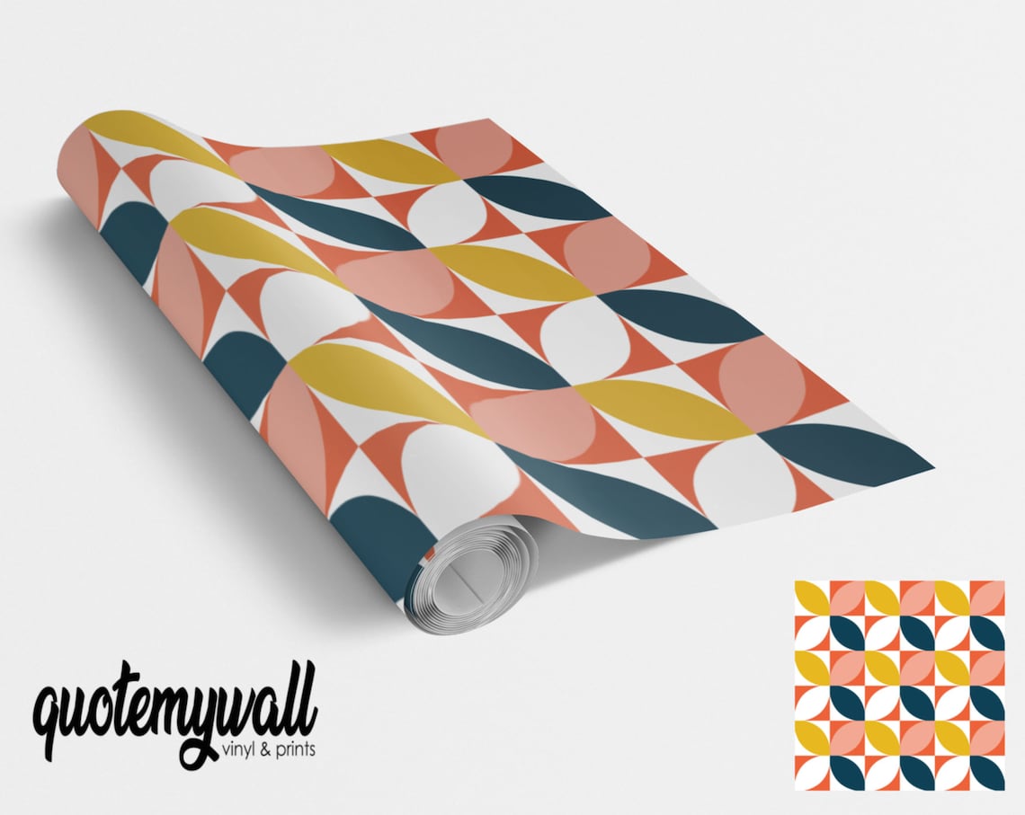 Art Deco Groovy Pattern Vinyl Wrap Vinyl Wraps for Furniture - Etsy UK