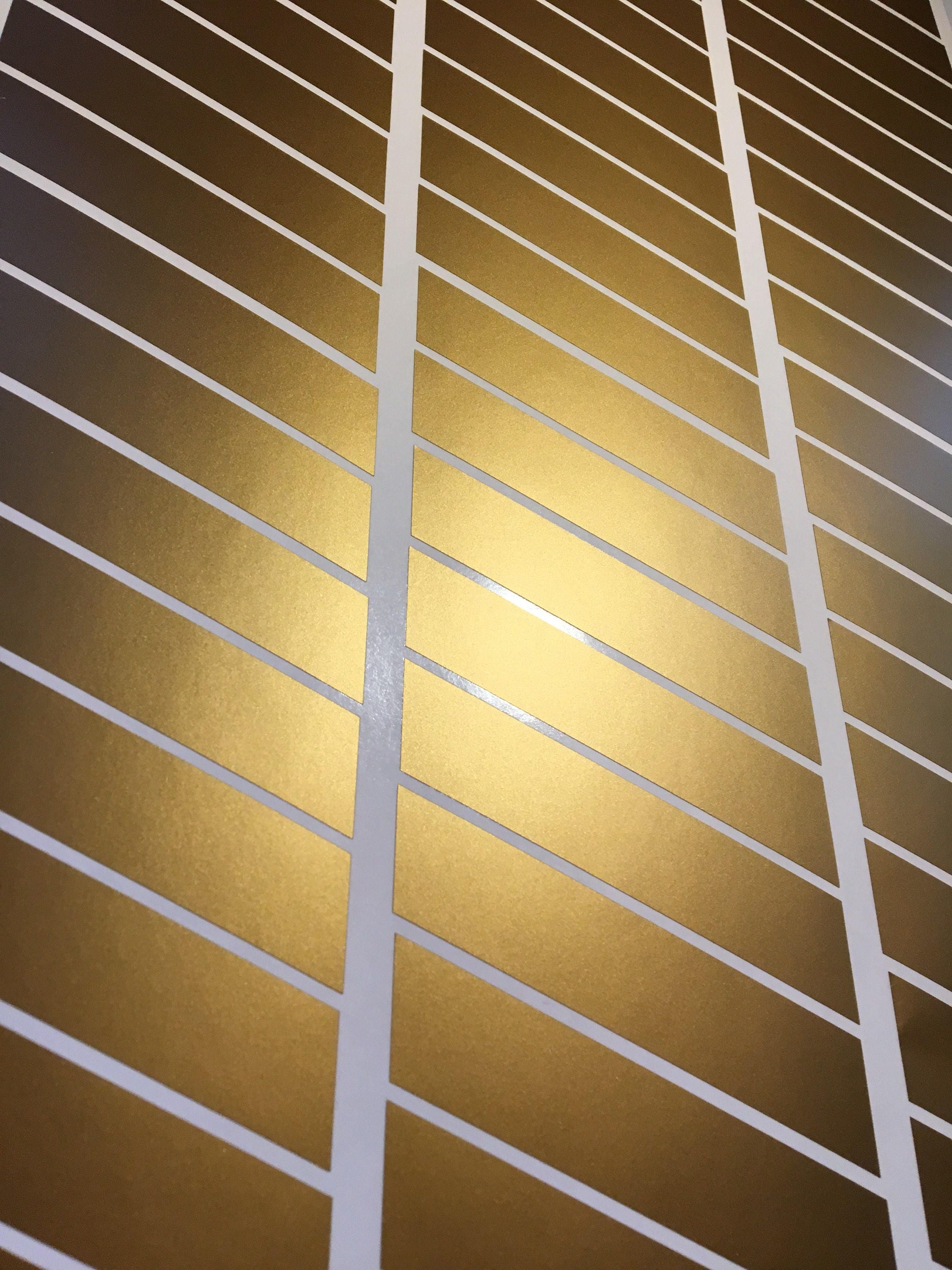 100 Gold Abstract Line Wall Stickers Decoration Confetti - Etsy UK