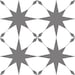 Grey Astral Star Tile Stickers - Etsy
