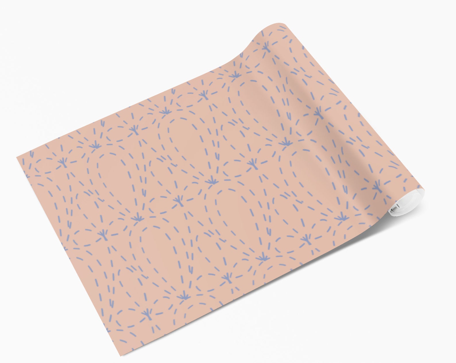 Peach Dotty Loops Self Adhesive Wrap | Etsy