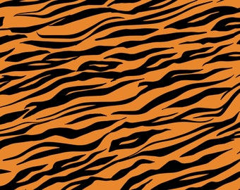 Hot Pink Tiger Print Pattern Vinyl Wrap | Etsy